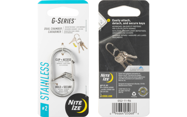 Nite Ize Karabiner G-Series - Fritz Berger Campingbedarf