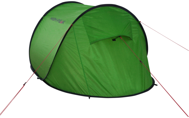High Peak Vision 3 Single Roof 3 Person Pop Up Throw Tent - Berger Camping
