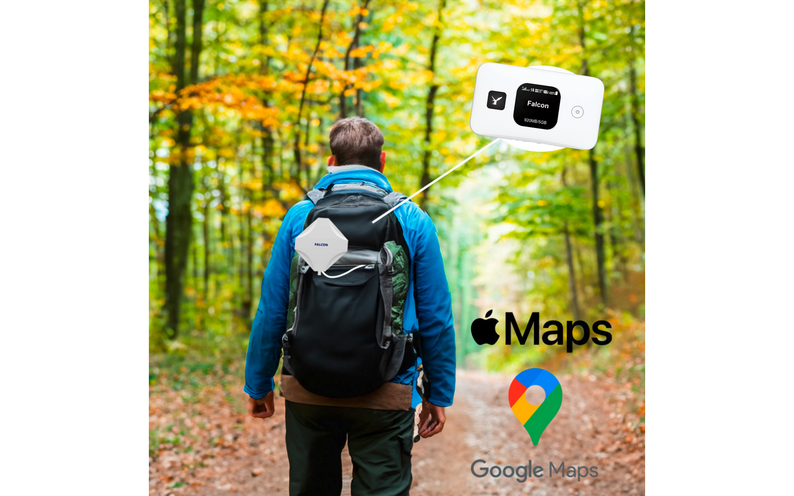 Falcon DIY 5G LTE tragbare Internet Fensterantenne mit mobilem 300 Mbit ...