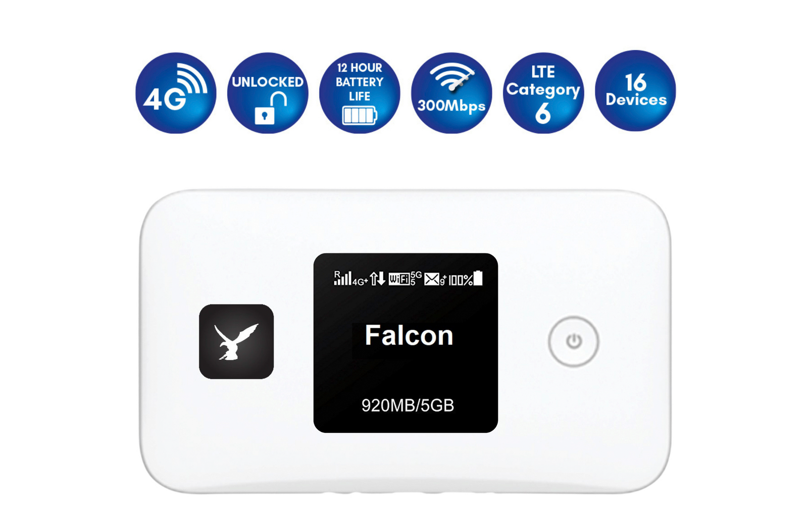 Falcon DIY 5G LTE tragbare Internet Fensterantenne mit mobilem 300 Mbit ...